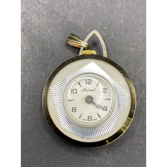 Marcel | Accessories | Vintage Marcel Swiss Made Wind Up Pendant Pocket ...